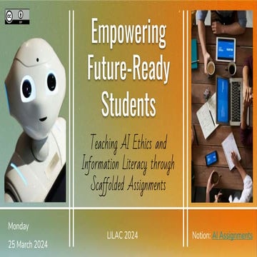 Empowering Future-Ready Students: Teaching AI Ethics and Information ...