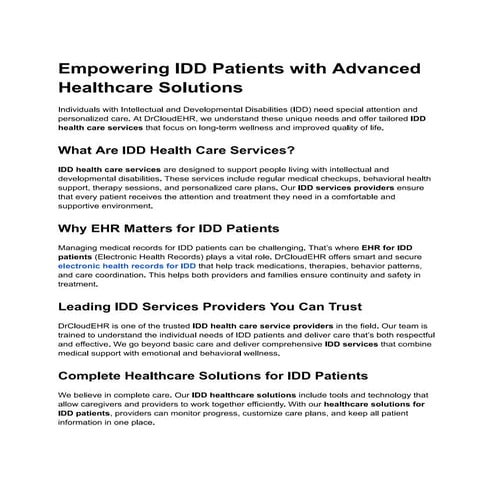 Empowering IDD Patients with Advanced Healthcare Solutions.pdf