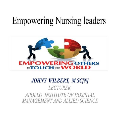 Empowering nursing leaders | PPTX