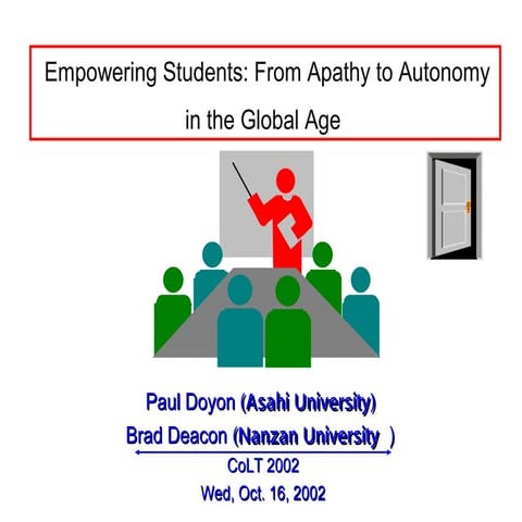 Empowering Learners in the Global Age | PPT