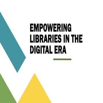 School library in the digital era | PDF
