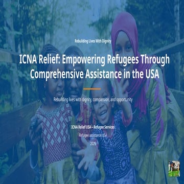 Restoring Hope Through Refugee Assistance USA | PPTX