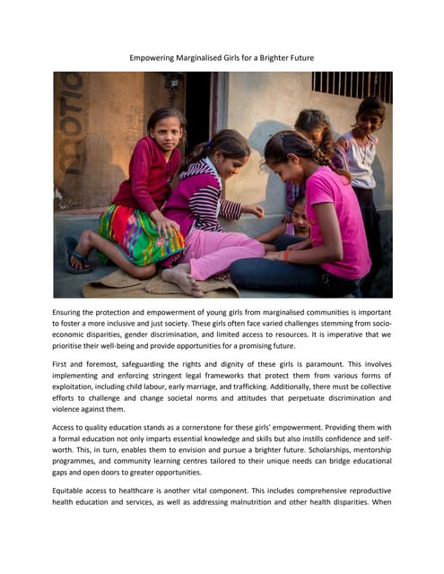 Security-of-Girl-Child-in-India.pptx 123 | PPTX | Parenting | Family ...