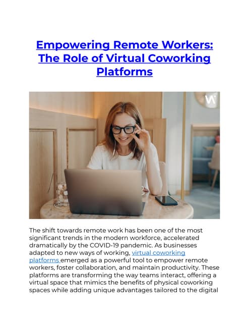 Virtual Meeting: Navigating the Future of Collaboration | PPT