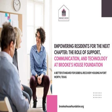 Empowering Residents for the Next Chapter The Role of Support ...