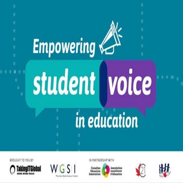 TIGed Empowering Student Voice in Eduction Session 4 | PPT