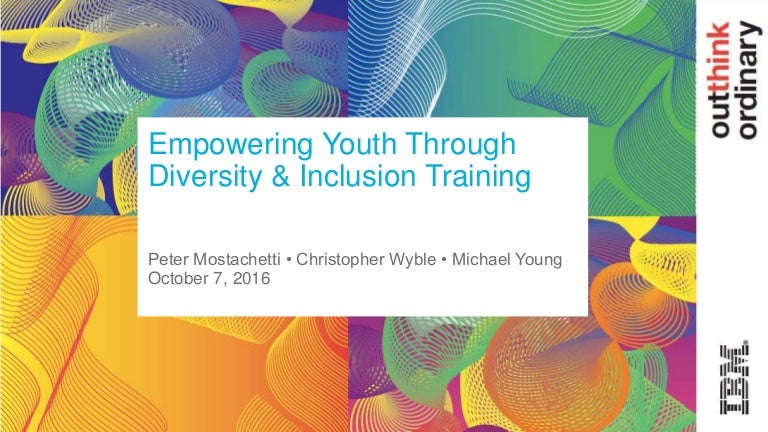 Empowering Youth Through Diversity & Inclusion Training