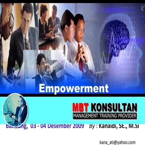 Empowerment-TRAINING | PPT | Human Resources | Business