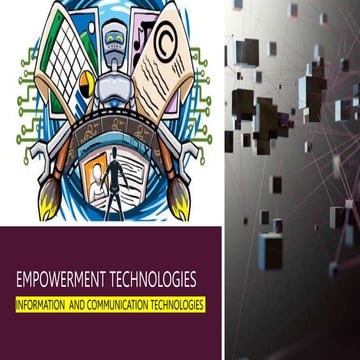 EMPOWERMENT TECHNOLOGIES. | PPTX | Internet for Beginners | Internet