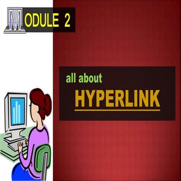 Empowerment Technologies - Easy Steps in Hyperlinking | PPTX