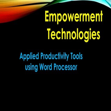 Empowerment technologies Quarter 2 M 4.1.pptx