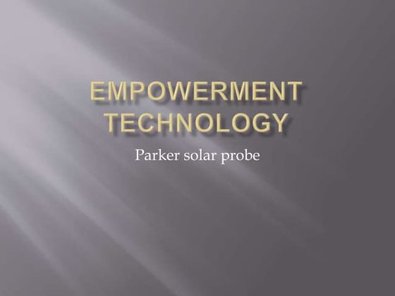 Empowerment technology | PPT