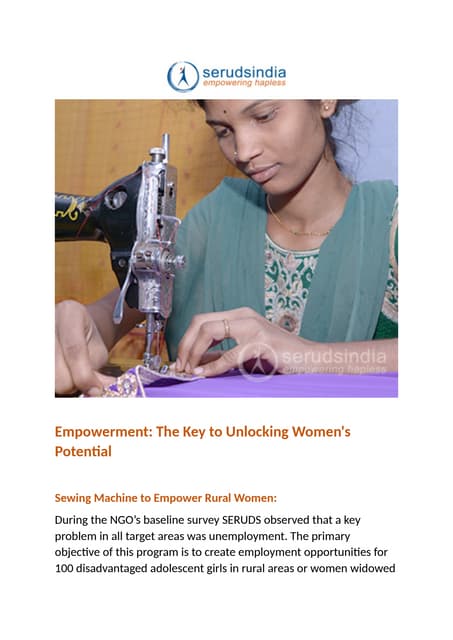 Breaking Barriers: The Rise of Women Empowerment | PPTX | Needlework | Arts and Crafts