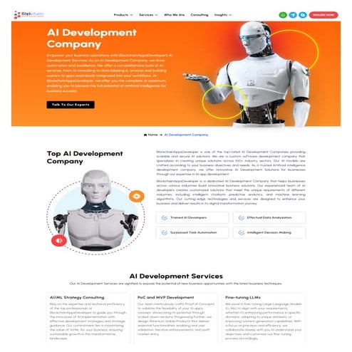 Empower your business operations with BlockchainAppsDeveloper's AI Development Services.pdf