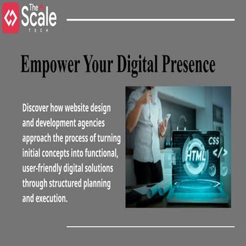 Empower Your Digital Presence - The Scale Tech | PPT