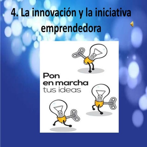 La Iniciativa Emprendedora | PPT