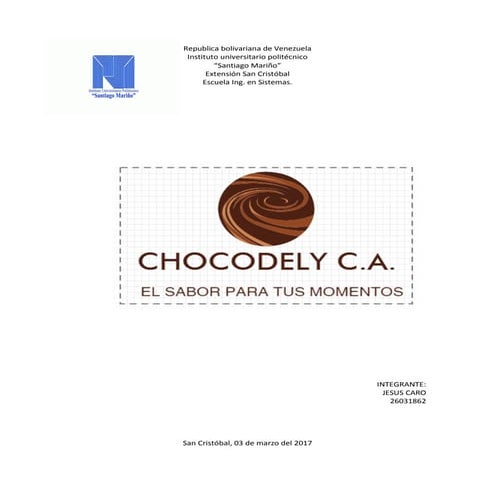 Empresa chocodely c.a. | PDF