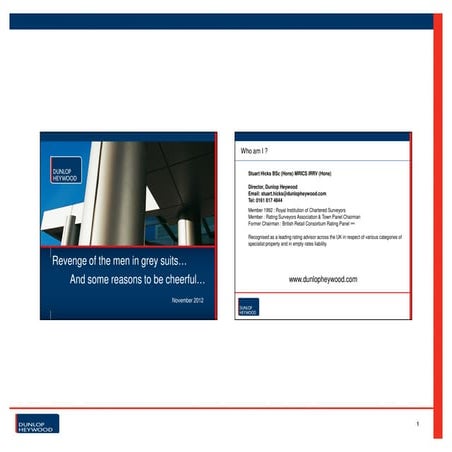 Empty Rates & Business Rates Issues | PDF