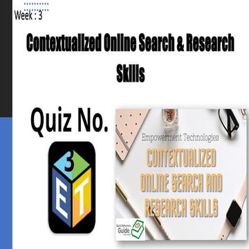 Contextualized Online Search - QUIZ.pptx
