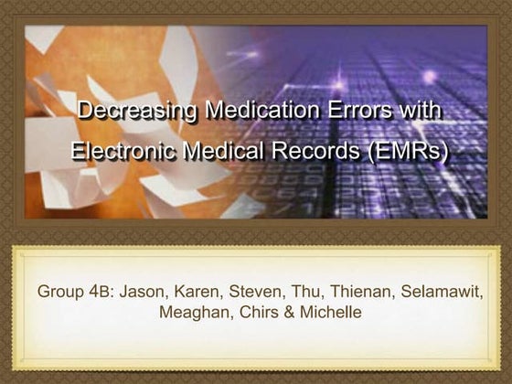 Electronic Medical Record | PDF | Health Insurance | Insurance