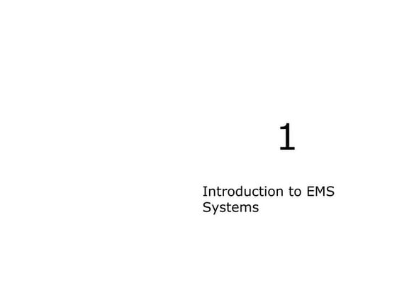 Introduction to EMS | PPT