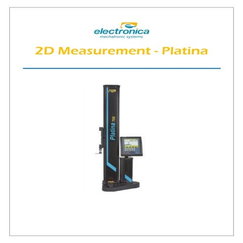 2D Measurement - Platina | PDF