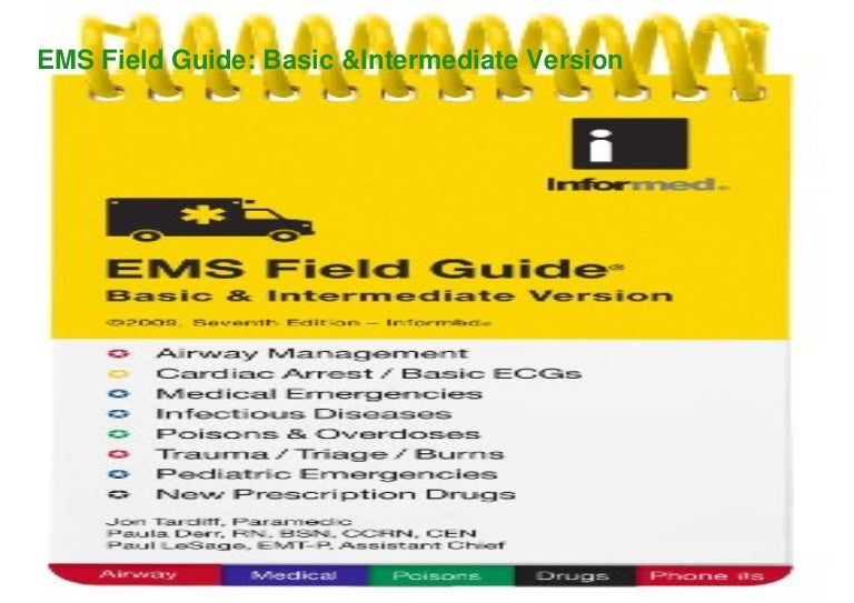 ↪PDF EMS Field Guide: Basic & Intermediate Version Online