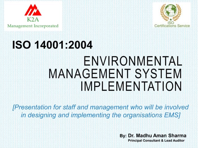 Environmental Management Plan | PPTX