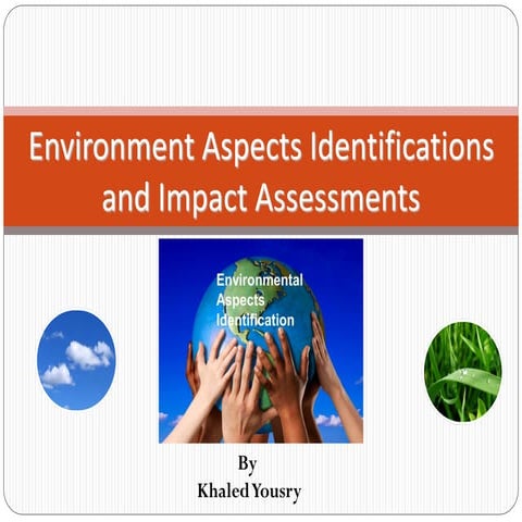 EMS Aspects and Impacts detailed presentation | PDF
