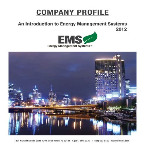 Ems Company Profile | PDF