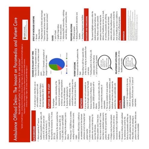 AMBULANCE OFFLOAD DELAY: The Impact on Paramedics and Patient Care | PDF
