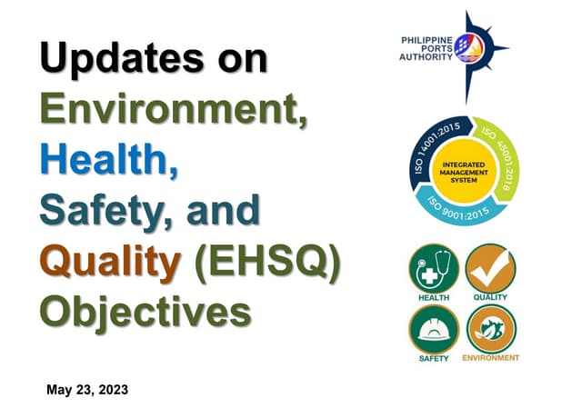 DENR Self monitoring report (SMR) Quarterly Report Form | DOC