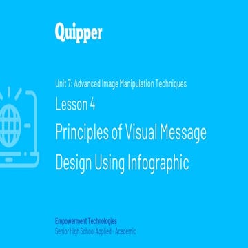 EMPOWERMENT TECHNOLOGIES UNIT 7 - LESSON FOUR | PPTX