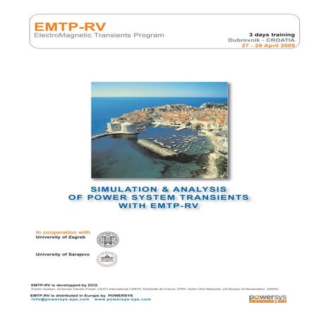 Emtp Training Dubrovnik Ok | PDF