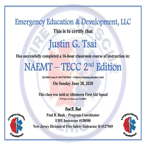 Emt training records 2020-23 | PPT