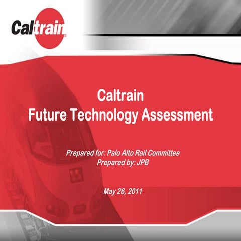 Caltrain EMU DMU Comparison | PDF