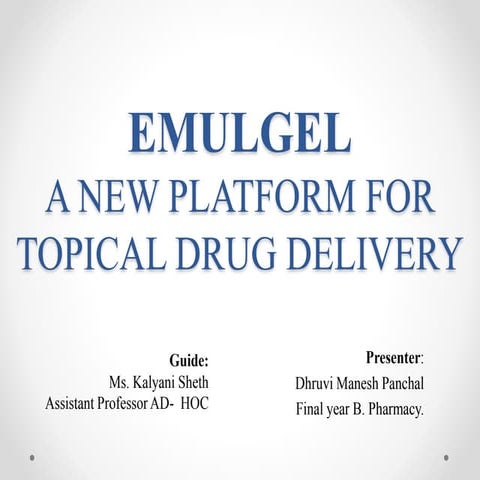 EMULGEL | PPTX