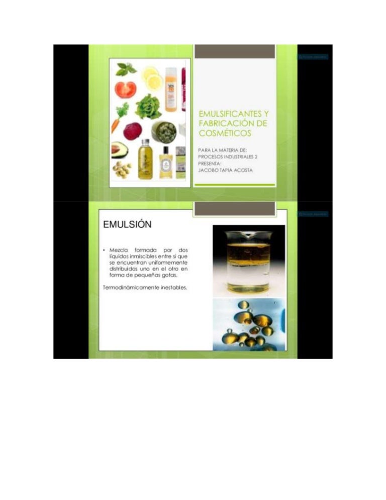 Emulsificantes Para Alimentos