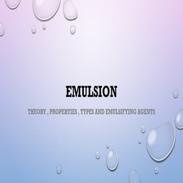emulsion. .pptx