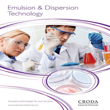 Emulsion and dispersion tech brochure | PDF