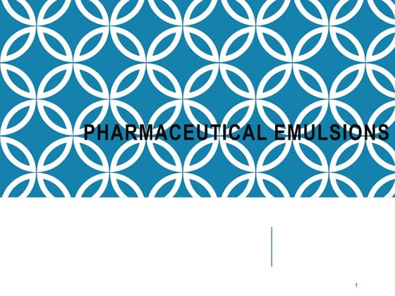 Test for identification of type of emulsion | PPTX