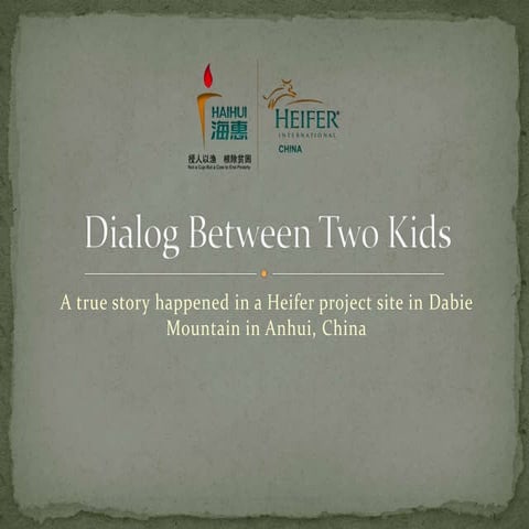 Dialog Between 2 Kids | PPTX