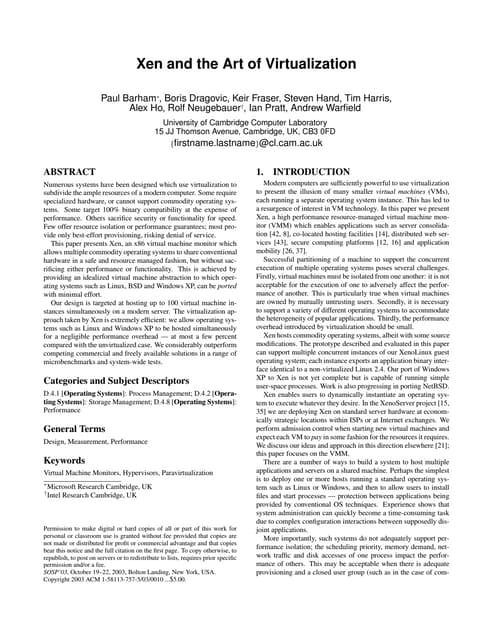 Modularizing TCB & Xen with XOAR modelling.pptx