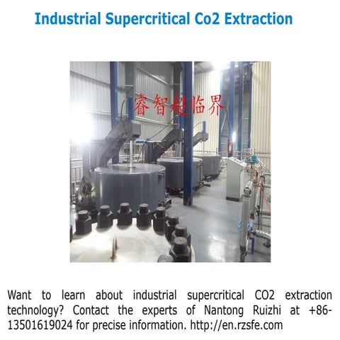 Industrial Supercritical Co2 Extraction | PPT
