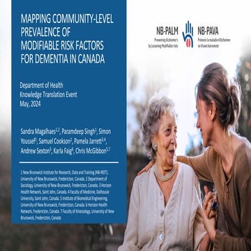 Mapping Community-Level Prevalence of Modifiable Risk Factors for ...