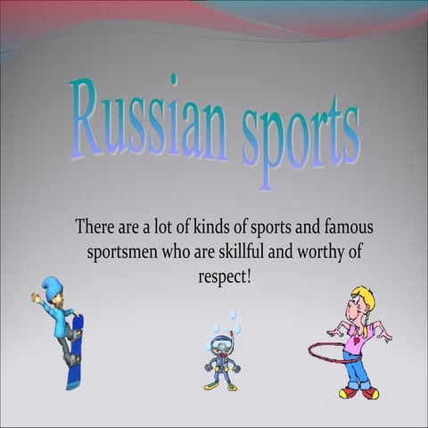 Russian sports | PPT