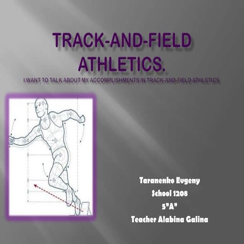 Track-and-field athletics | PPTX