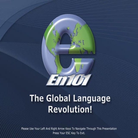 En101 Language learning site - part 1 | PPT
