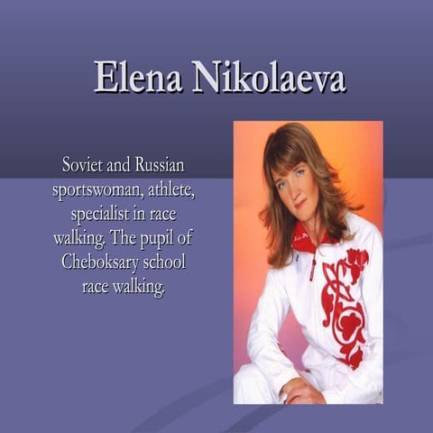 Elena Nikolaeva | PPT
