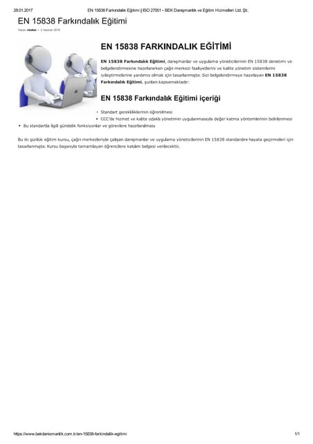 Iso 13485 temel bilgilendirme eğitimi | PDF